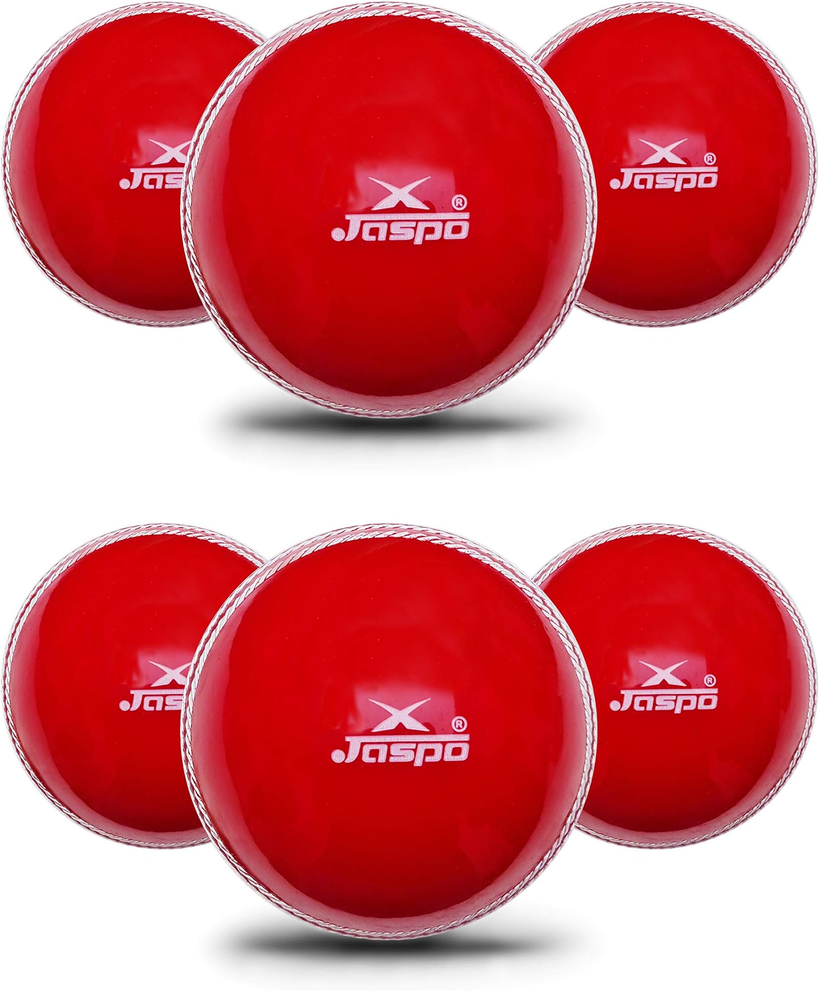 jaspo T-20 Soft Cricket Balls (Pack of Three) 110 Gm. (Sparkle Multi ...