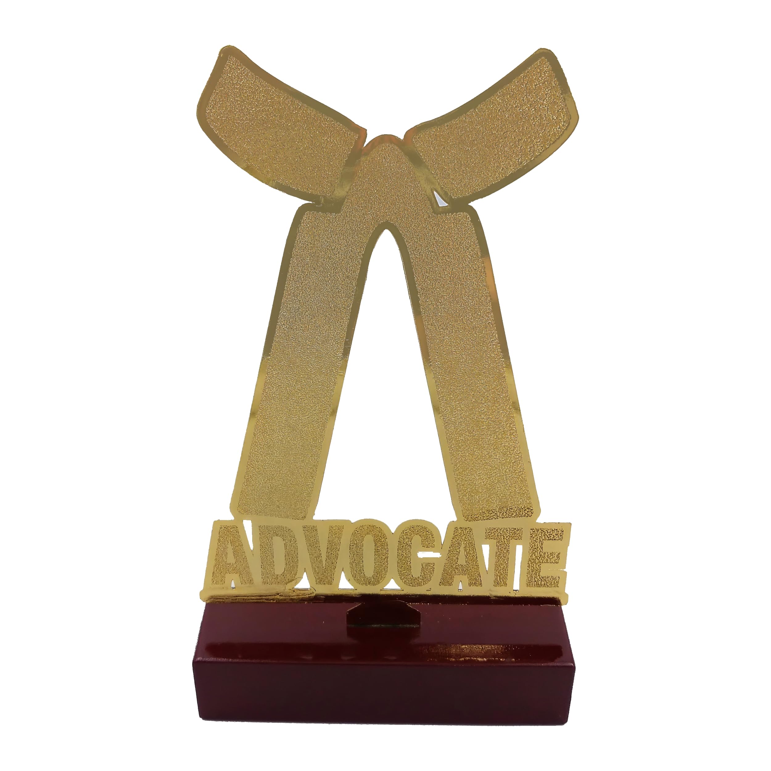 Buy Giftology Bharat 24 Karat Gold Plated Advocate Logo Table Top with ...