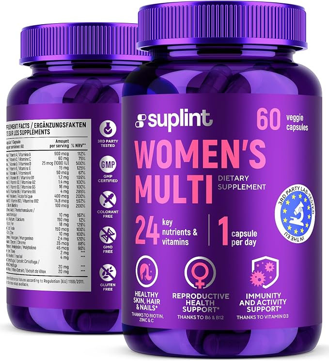Amazon.com: Multivitamin Supplement for Women | Complete Complex with ...