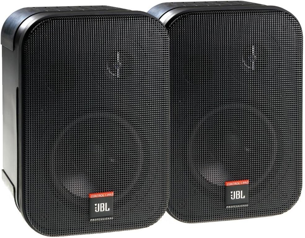 JBL Control One Set di 2 Altoparlanti a Due Vie, Casse Studio Monitor ...