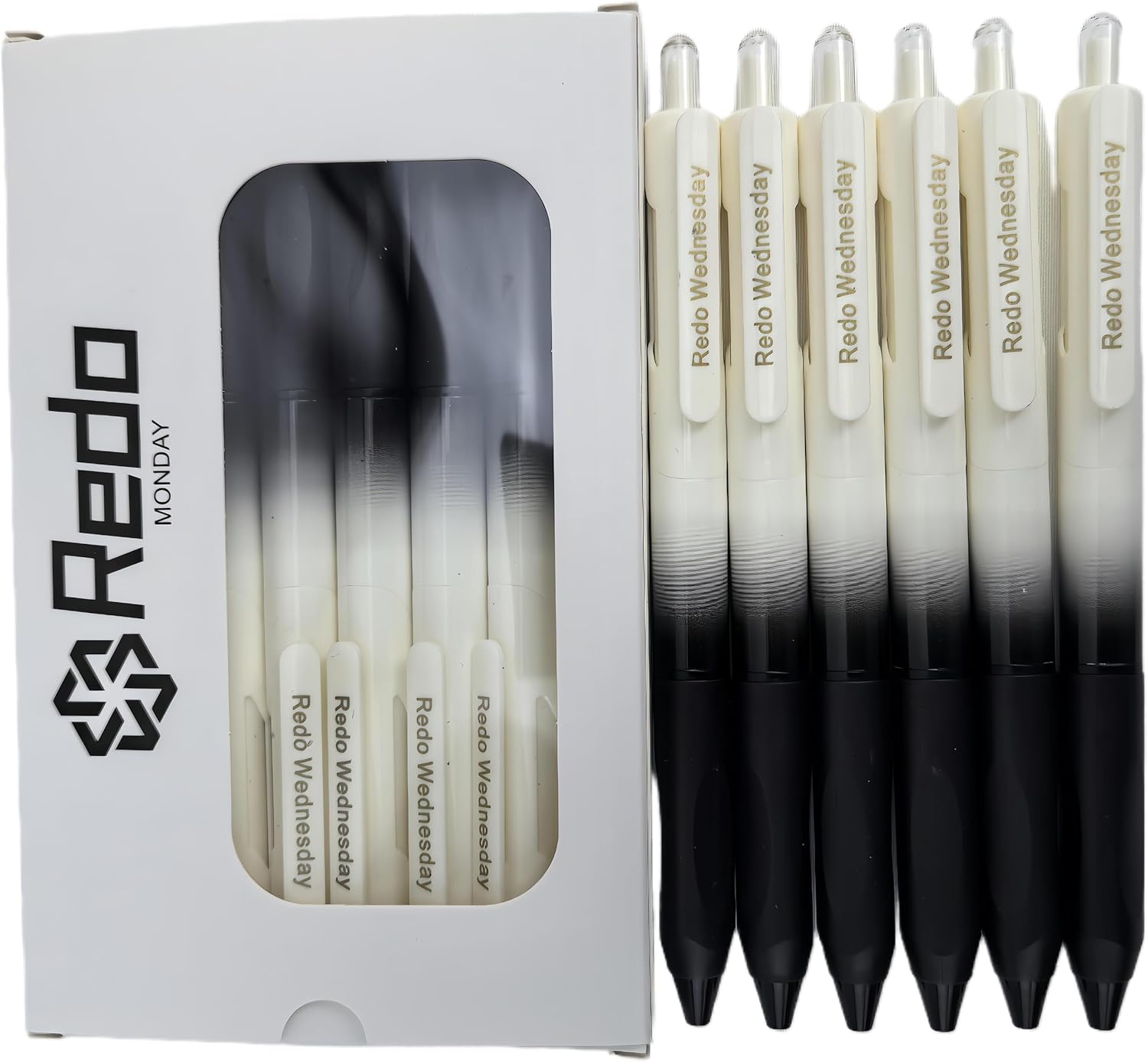 Amazon.com: Redo Wednesday, RW01P6, Gel Ink Rollerball Pens, 6 Pack ...