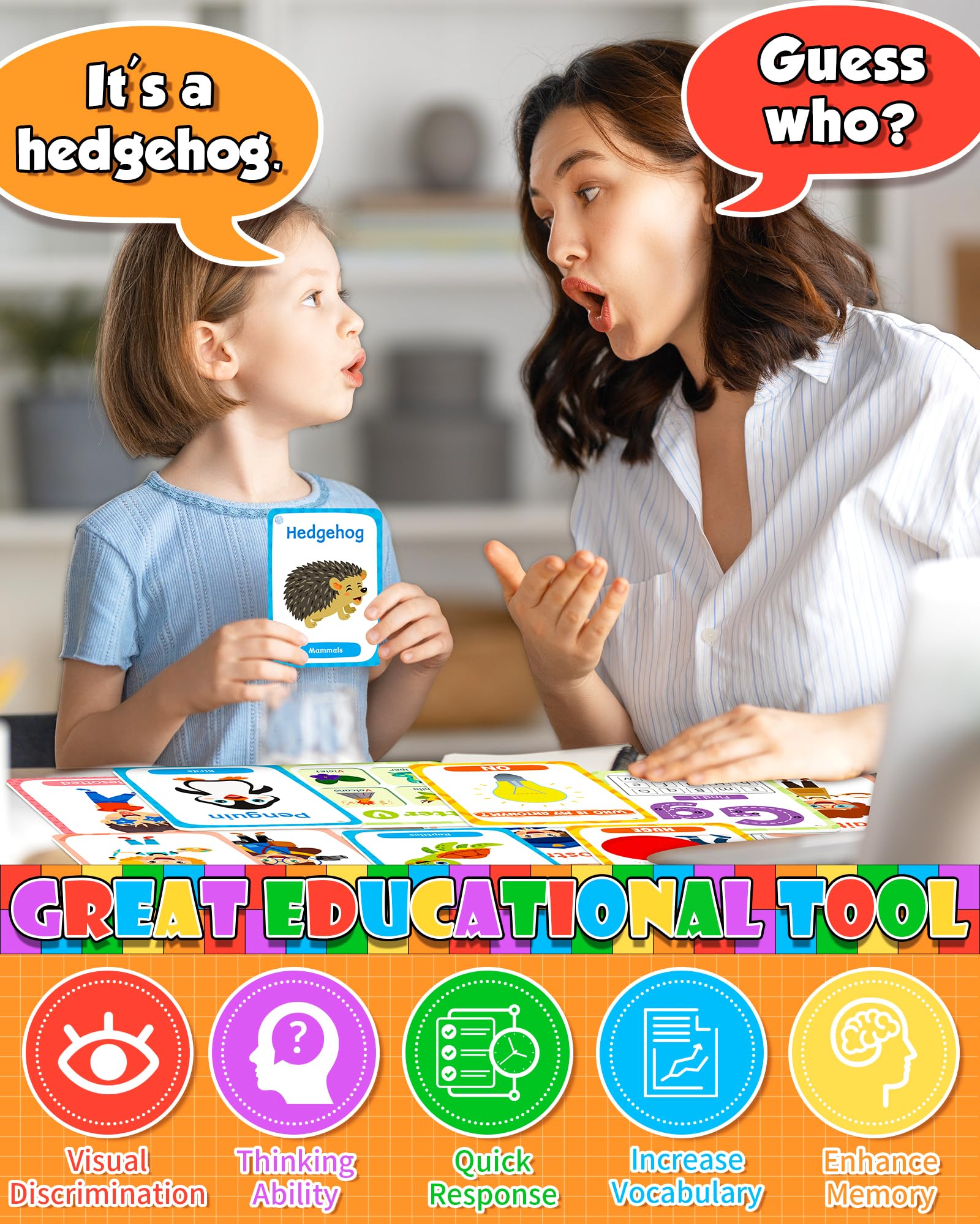 Snapklik.com : Flash Cards For Preschool, Pre K And Kindergarten Set Of ...