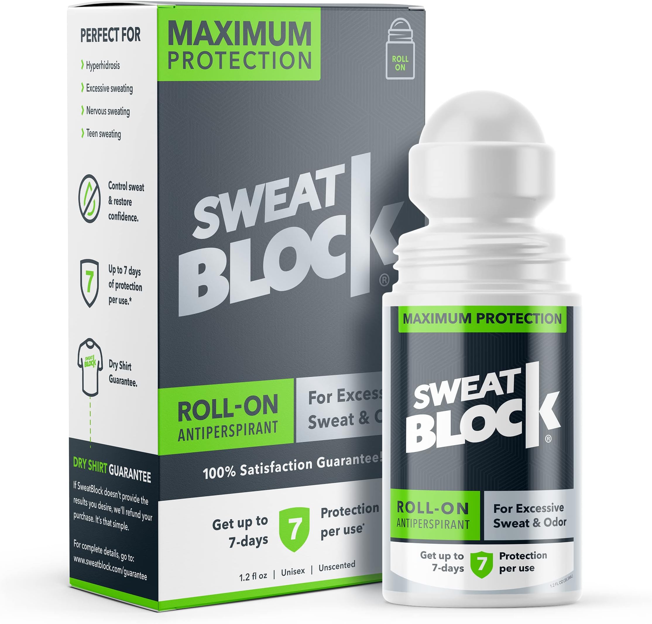 Amazon.com : SweatBlock Antiperspirant Lotion for Hands & Feet ...