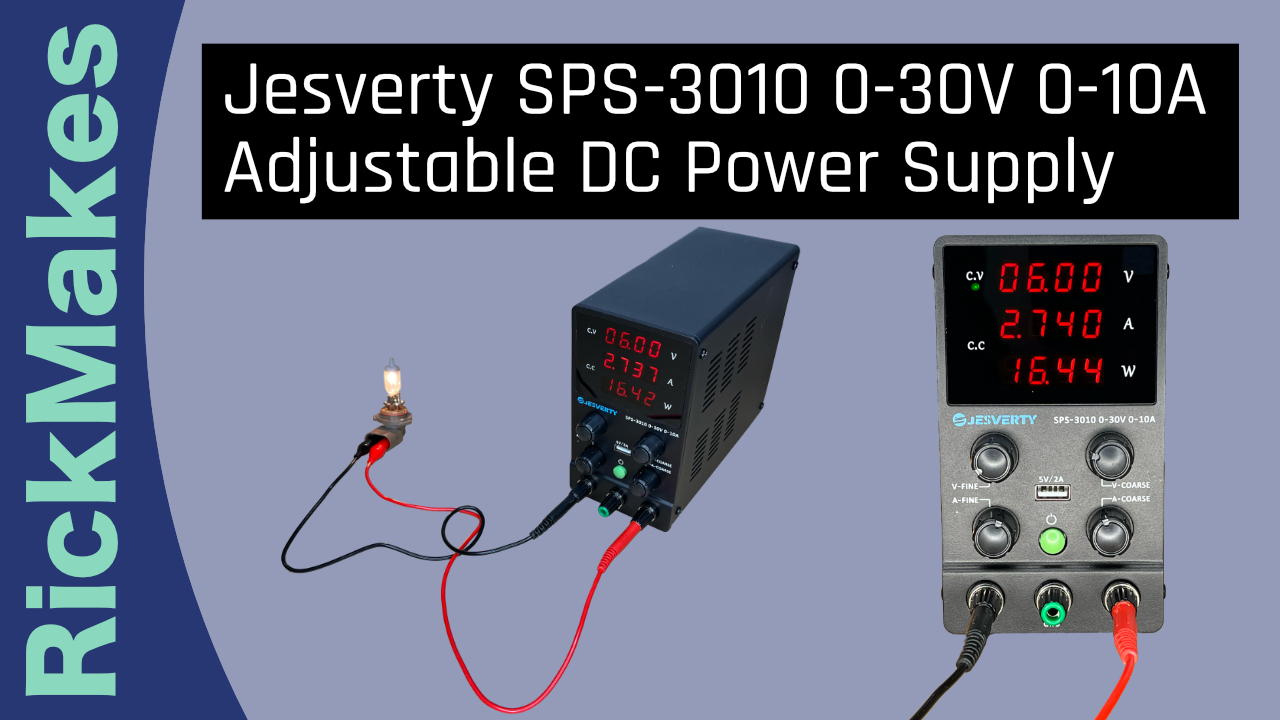 Watch Jesverty SPS-3010 0-30V 0-10A Adjustable DC Power Supply on ...