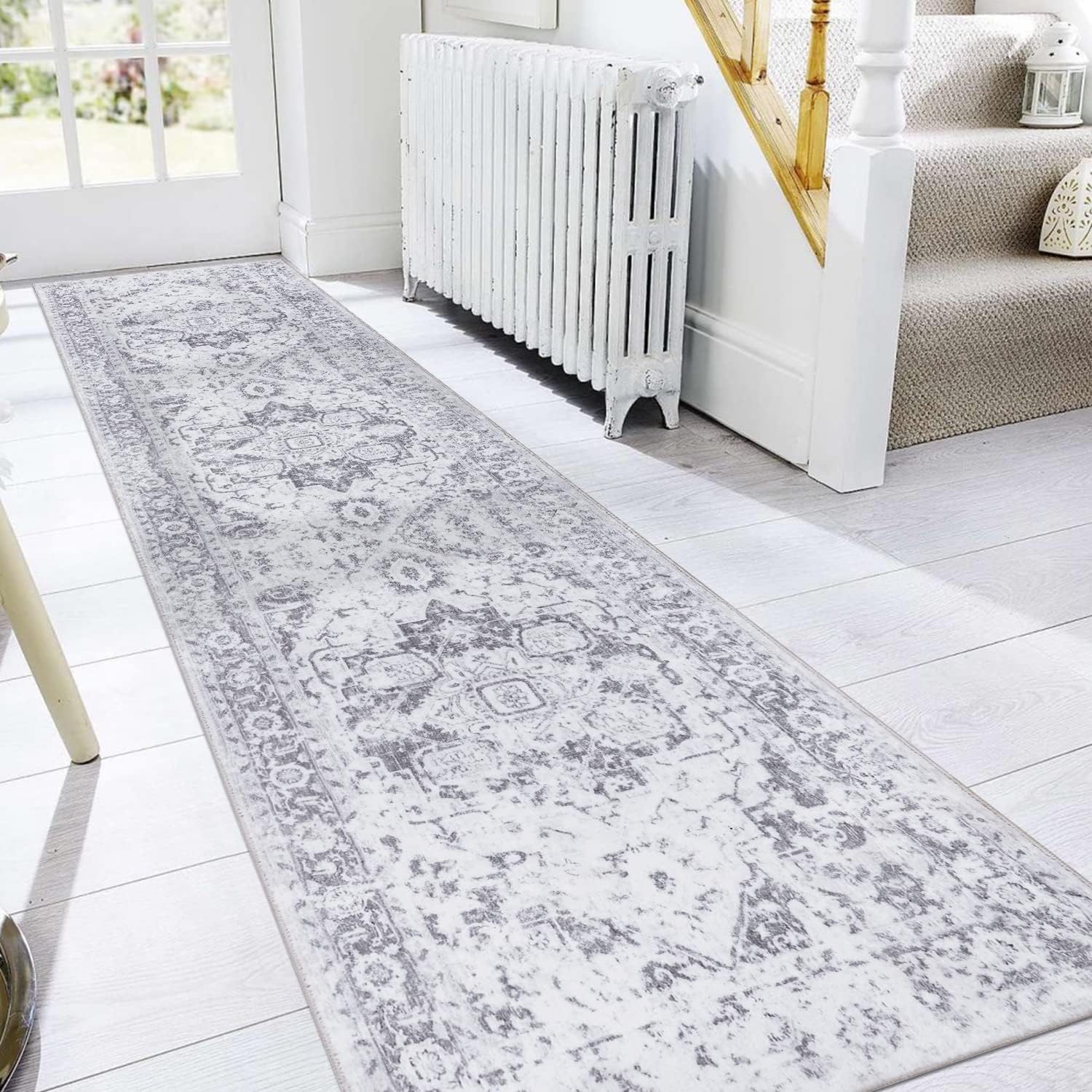Cekene Vintage Runner Rugs for Hallway Non-Slip 60x300cm Hallway Runner ...