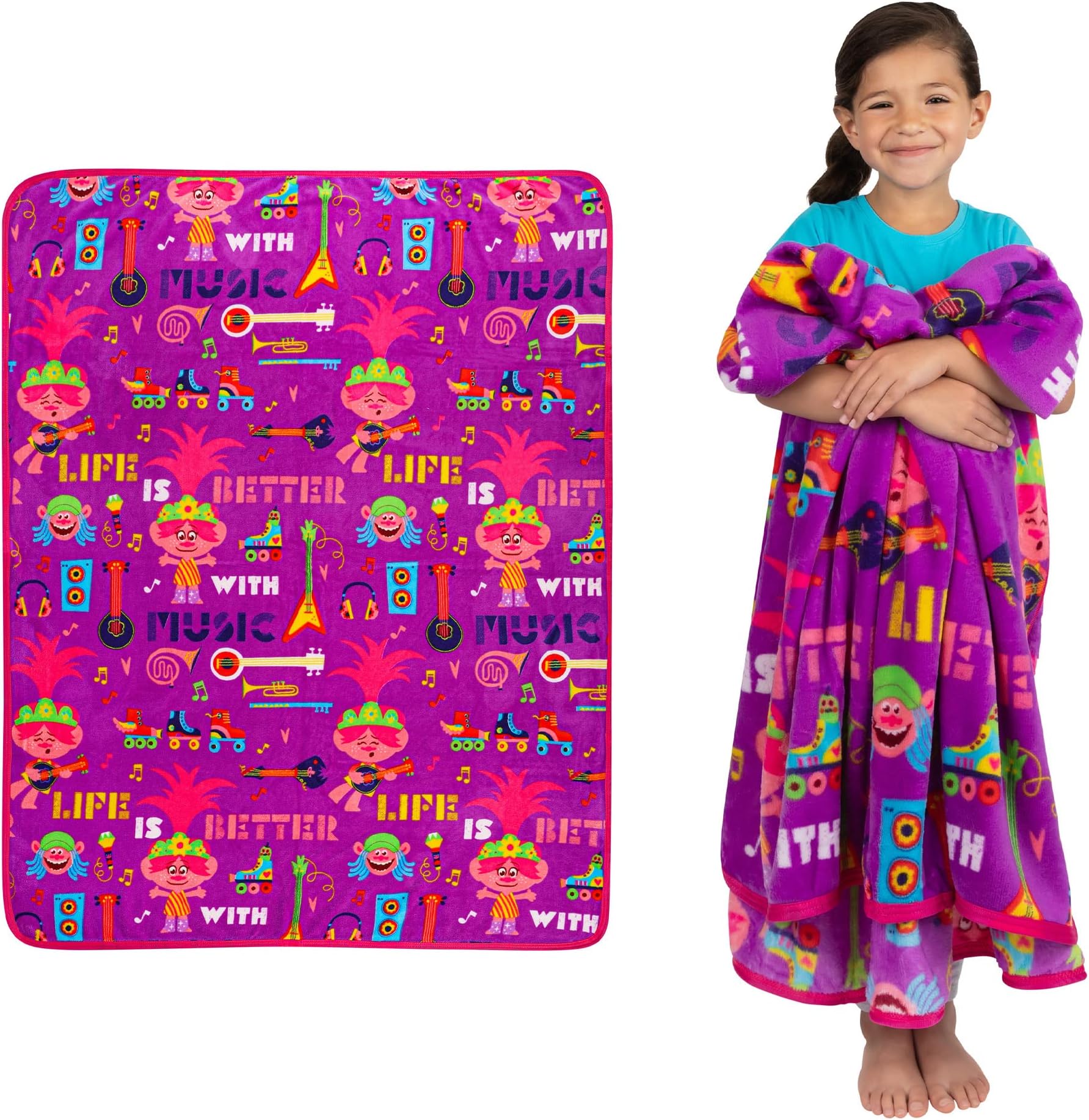 Poppy Troll Dreamworks Plush Barb Doll - **BRAND NEW Trolls World Tour