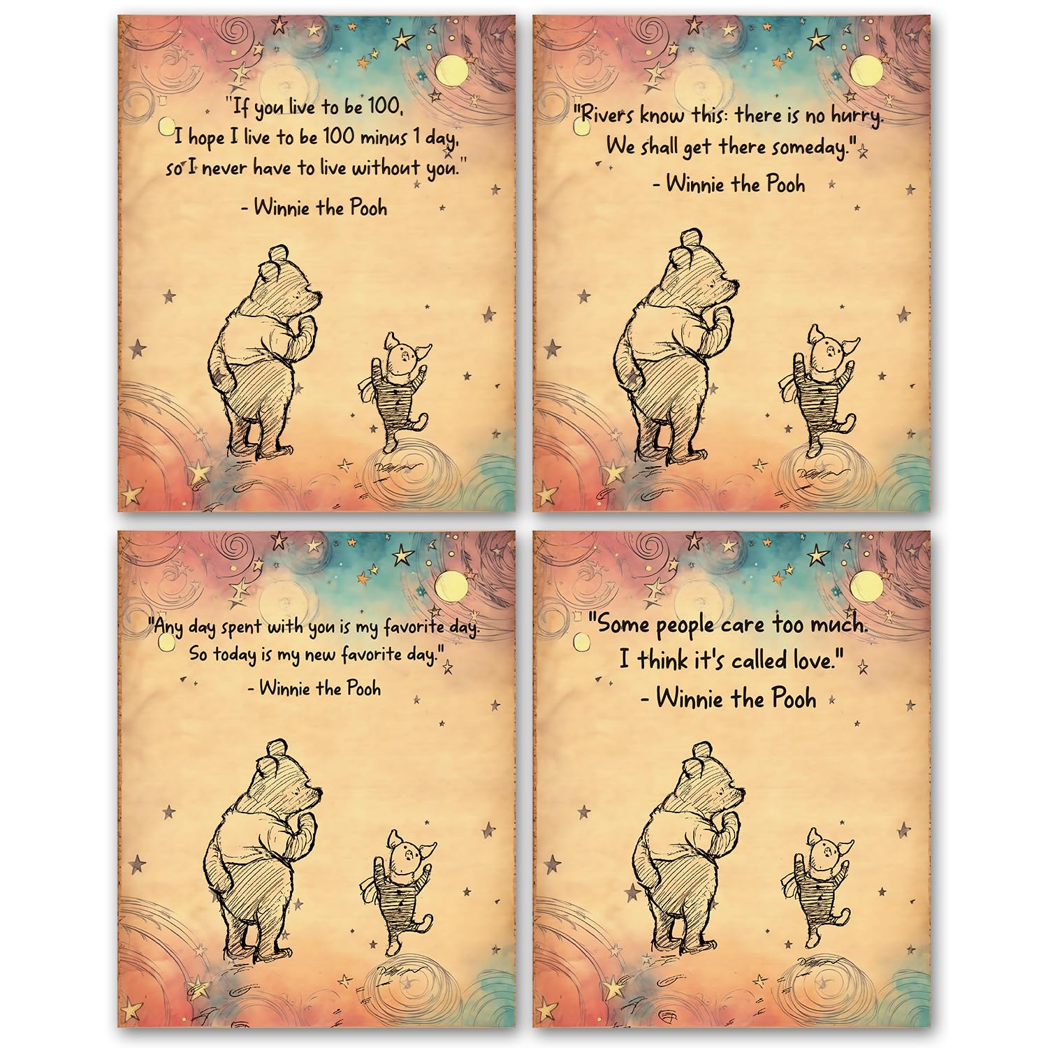 Baby Shower Pooh Quotes WALL ART QUOTES – Spikes.digitalshop