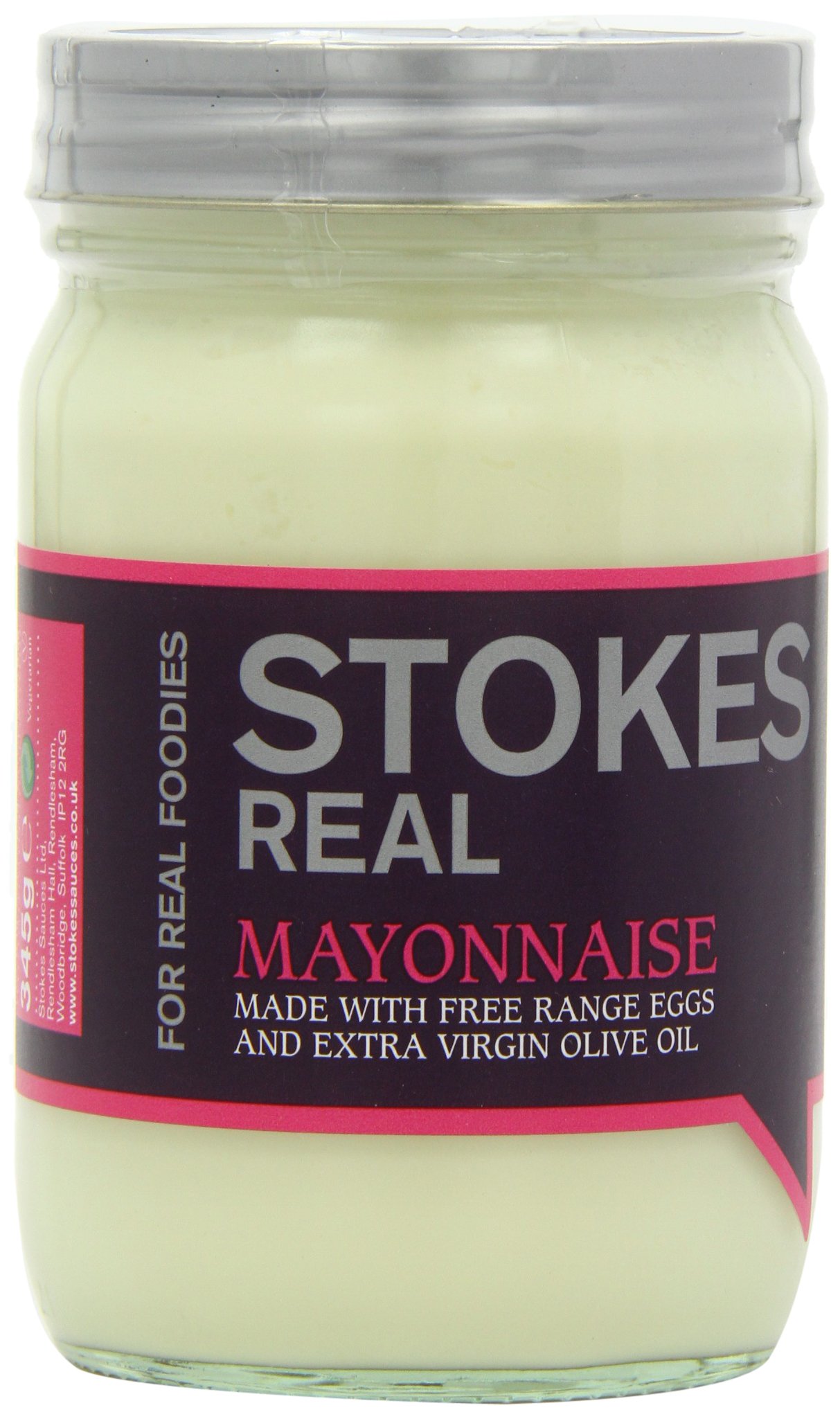 Amazon.com : Stokes Real Mayonnaise with Extra Virgin Olive Oil 345 g ...