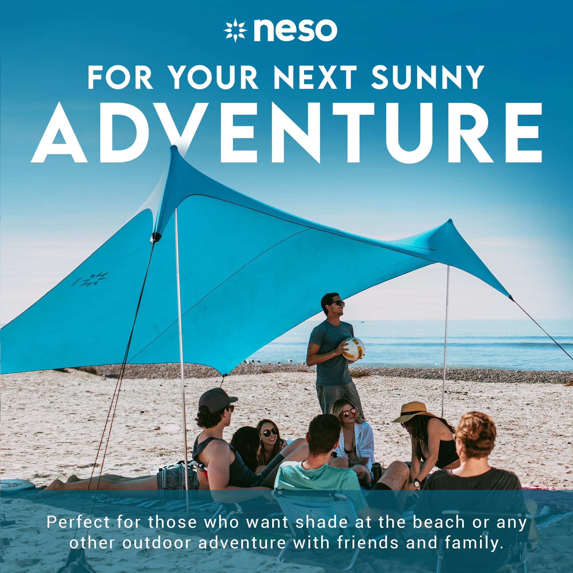 Snapklik.com : Neso Gigante - Portable Beach Tent - Ideal To Enjoy