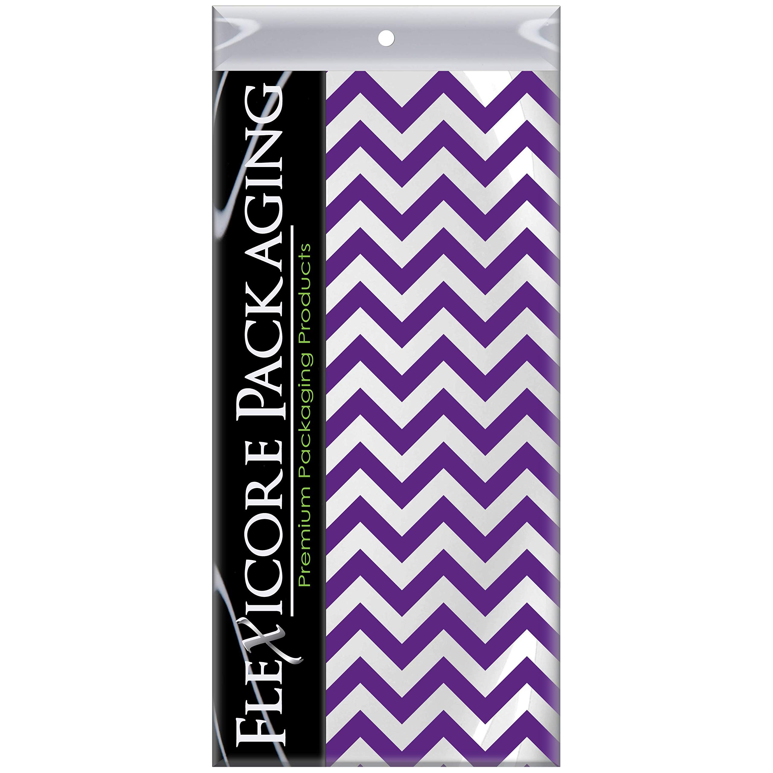 Purple Chevron Wrapping Paper