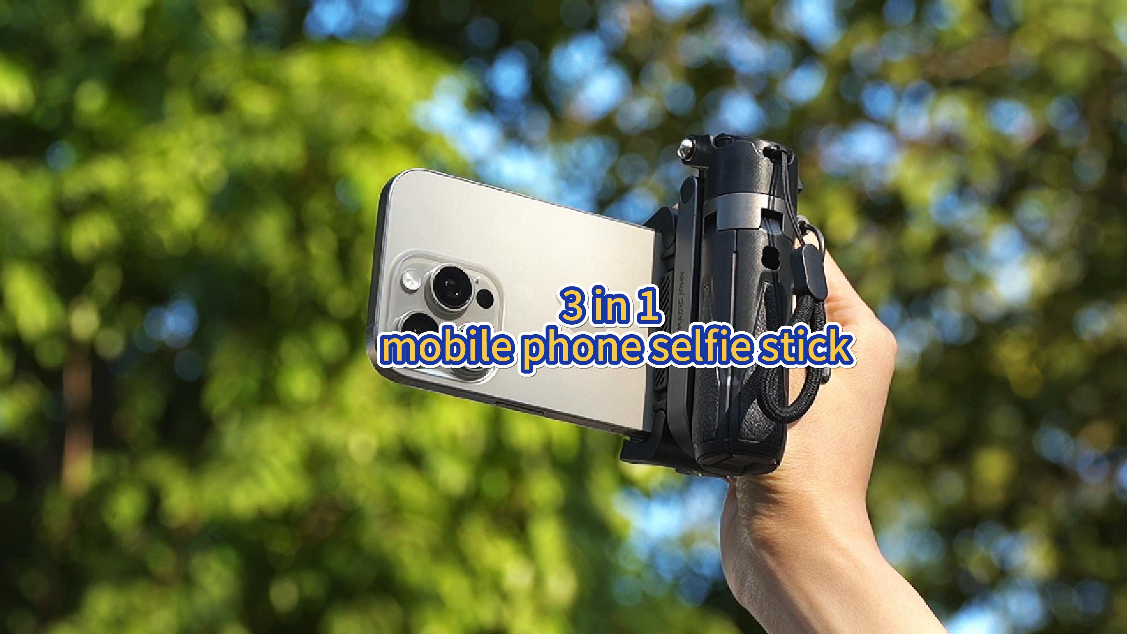 Watch MAGIC JOHN Portable Selfie Stick Pocket Size Phone Tripod 14 on ...