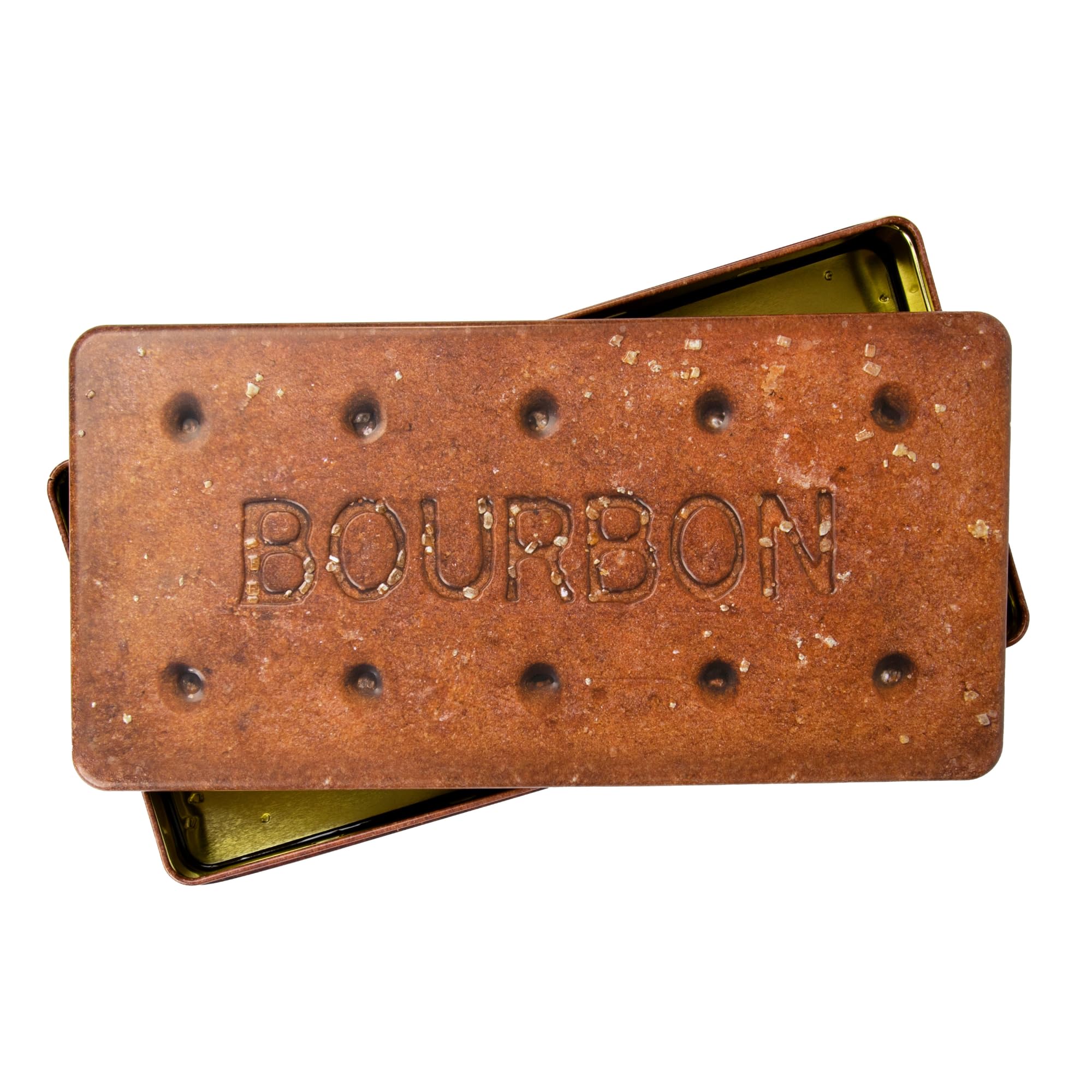 The Silver Crane co. Empty Giant Bourbon Biscuit Tin - Novelty Biscuit ...