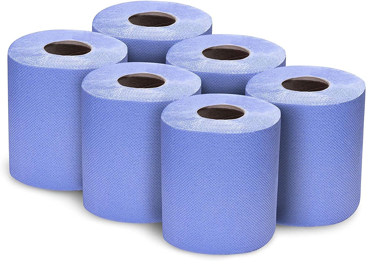 Blue Centre feed Embossed Rolls Wiper Paper Towel Centrefeeds 48 rolls ...