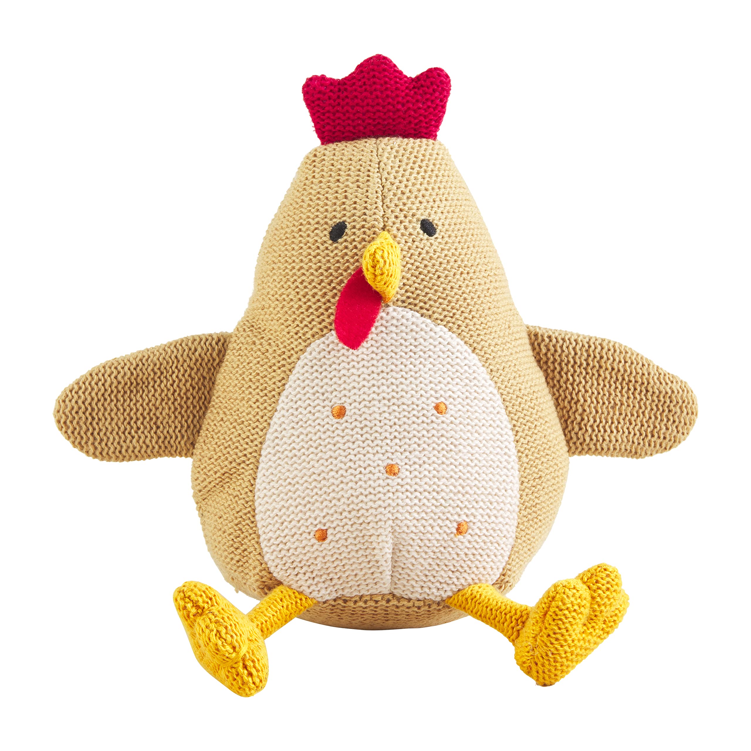 Amazon.com: Mud Pie Children's Knit Rattle, Rooster : Toys & Games