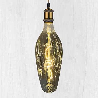 WHFIALUX Oversized Decorative LED Light Bulbs,Giant Vintage Edison ...