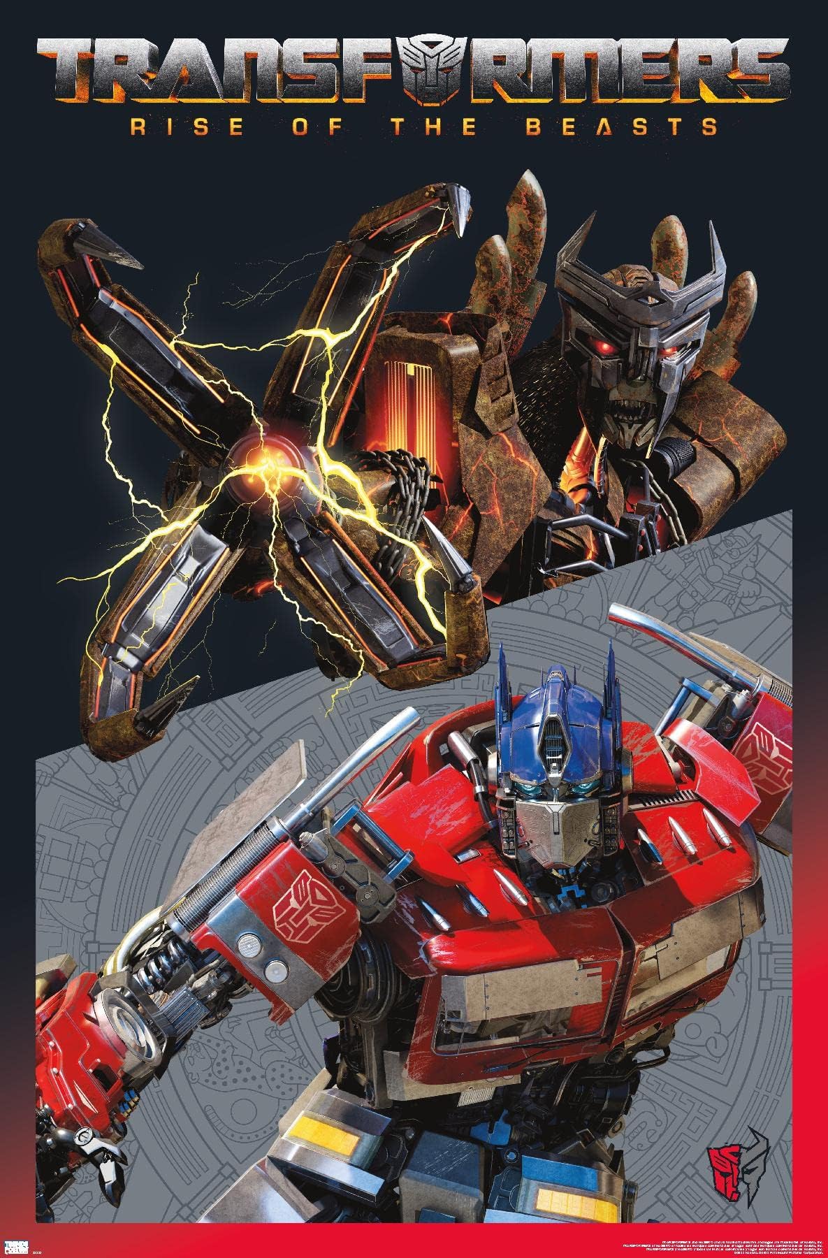 Amazon.com: Transformers: Rise of the Beasts - Optimus Prime vs ...