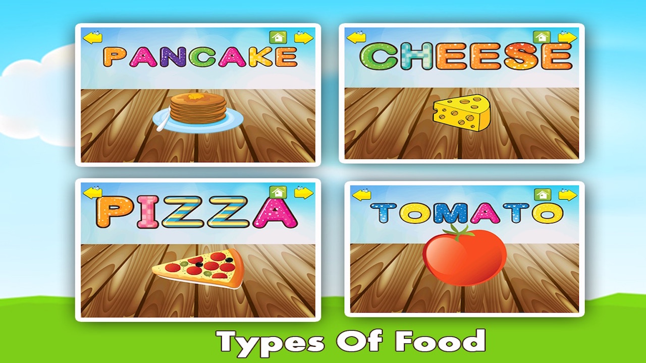 My First Word Foods Learning - App on Amazon Appstore
