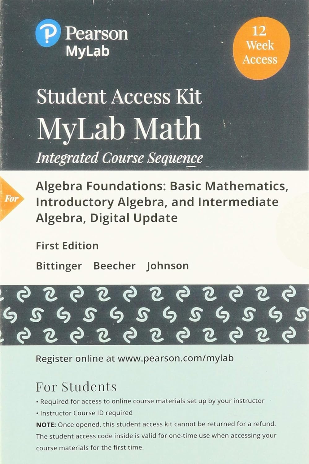 Algebra Foundations: Basic Mathematics, Introductory Algebra, and Intermediate Algebra - MyLab ...