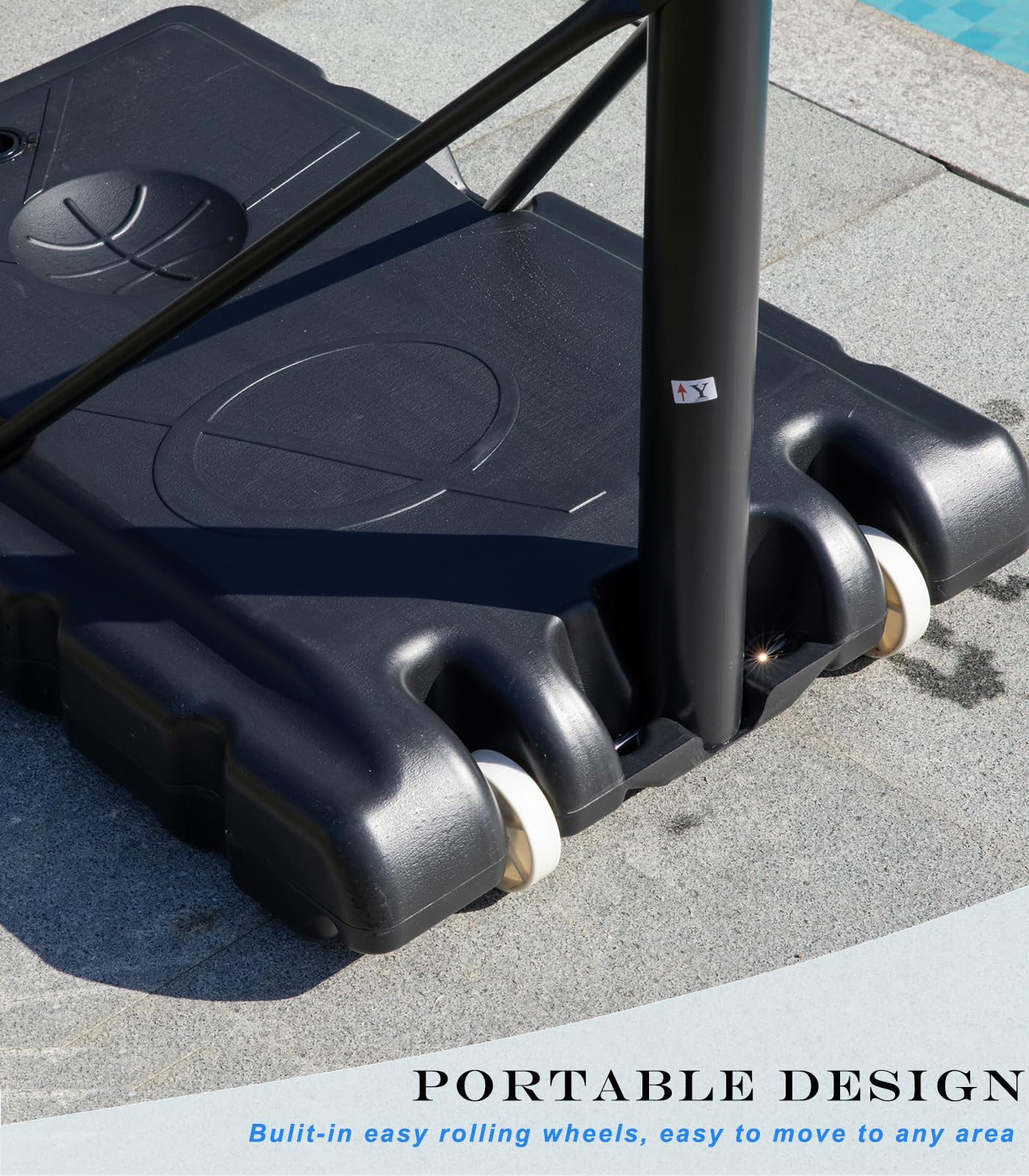 Snapklik.com : Portable Basketball Hoop Goal System For Outdoor/Indoor