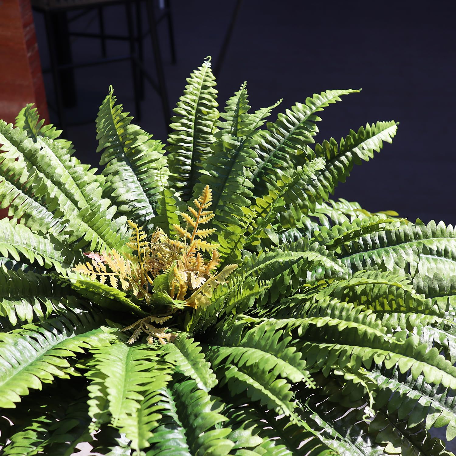 Silk Ferns Plants Artificial Flocked Fern | Floralsilk