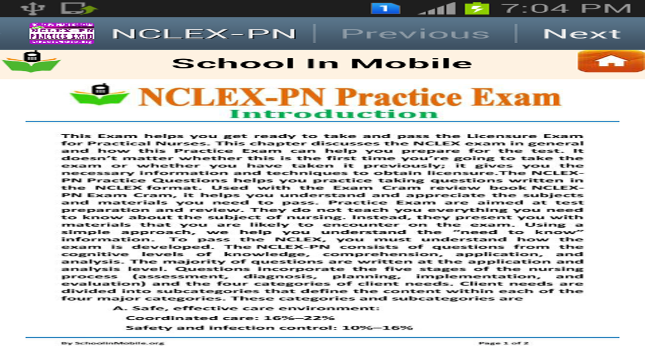 NCLEX-PN Practice Test - App on Amazon Appstore