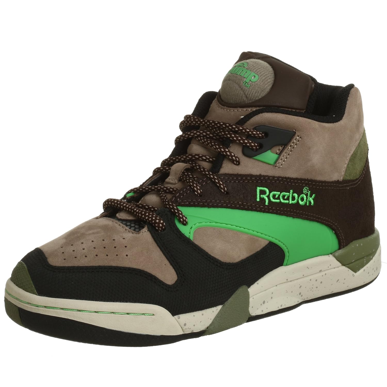 Buy Reebok Men's Court Victory Pump Tennis Shoe,Earth/Oyster/Stucco,10 ...