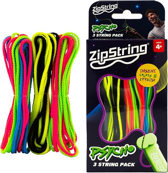 Amazon.com: ZipString Psycho Strings, Pack of 3 - Luma Replacement ...