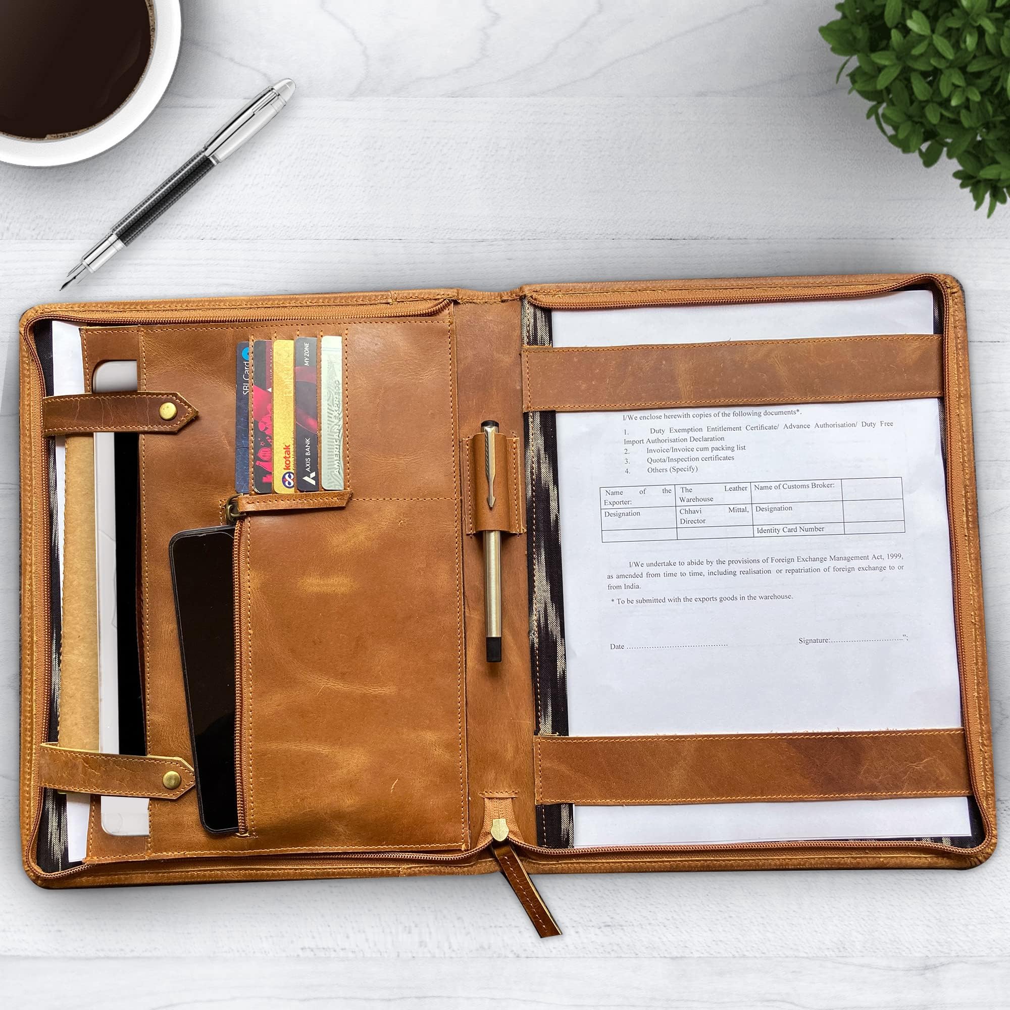 TLWH A4 Size Document File Folder Certificates, Legal Paper Holder ...