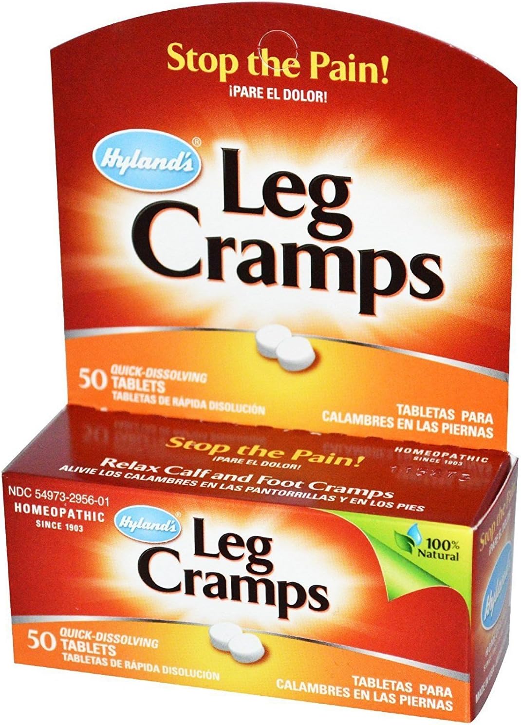 Amazon.com: Hyland’s Naturals Leg Cramp Tablets, Natural Relief of Calf ...