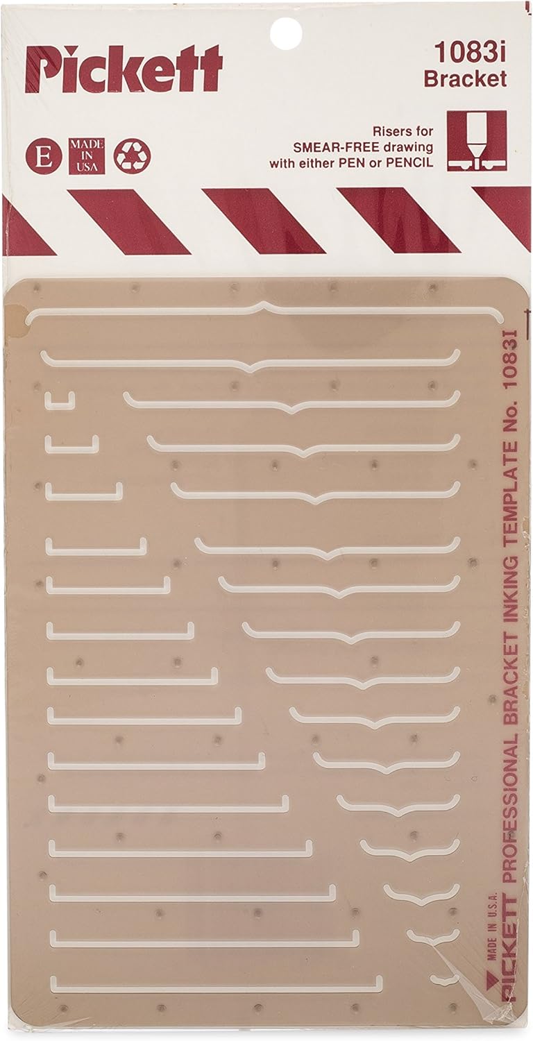 Amazon.com : Pickett Bracket Template (1083I) : Office Products