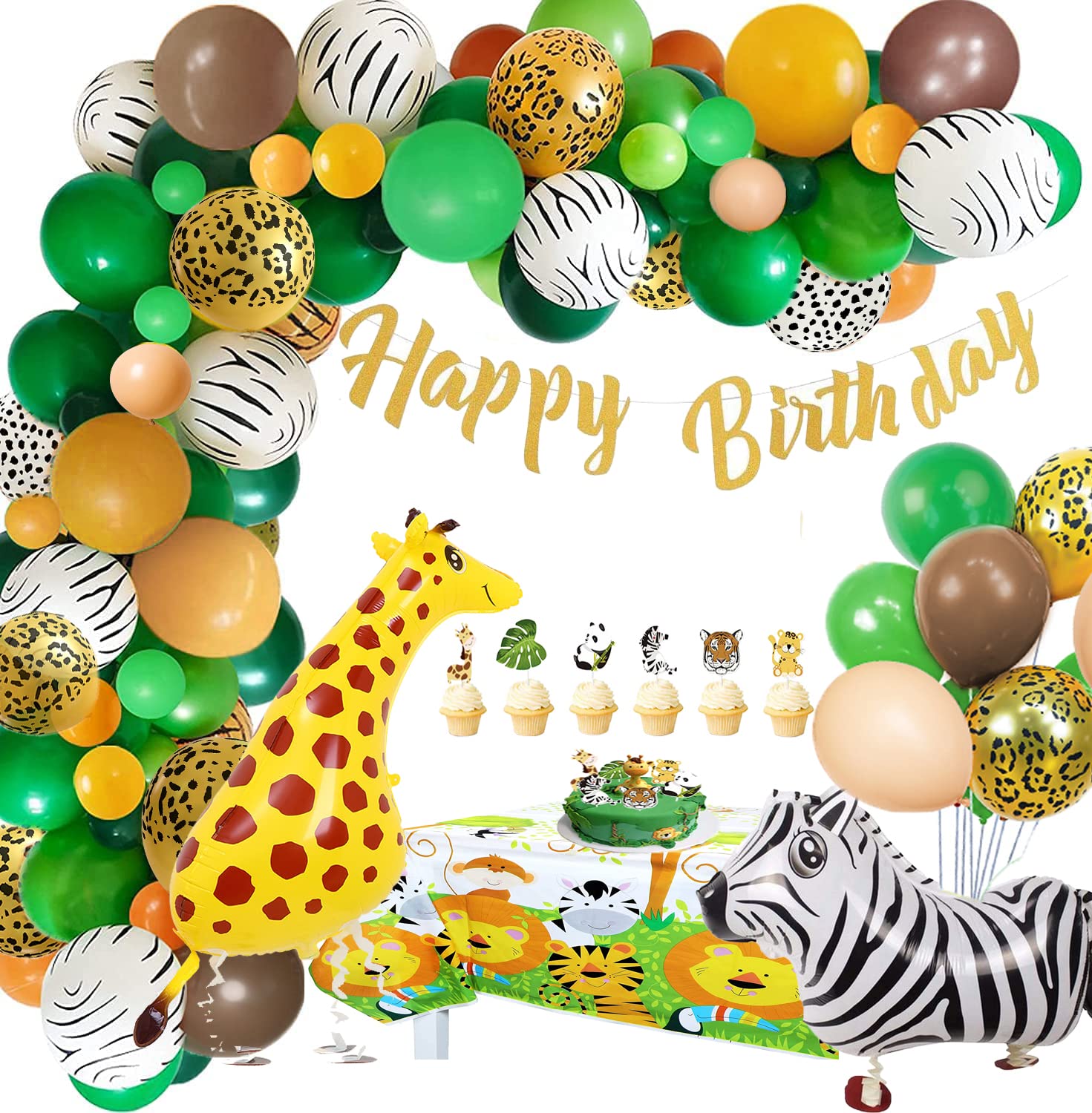 Buy Jungle Birthday Decorations Boys Animal Jungle Theme Party buy-jungle-birthday-decorations-boys-animal-jungle-theme-party