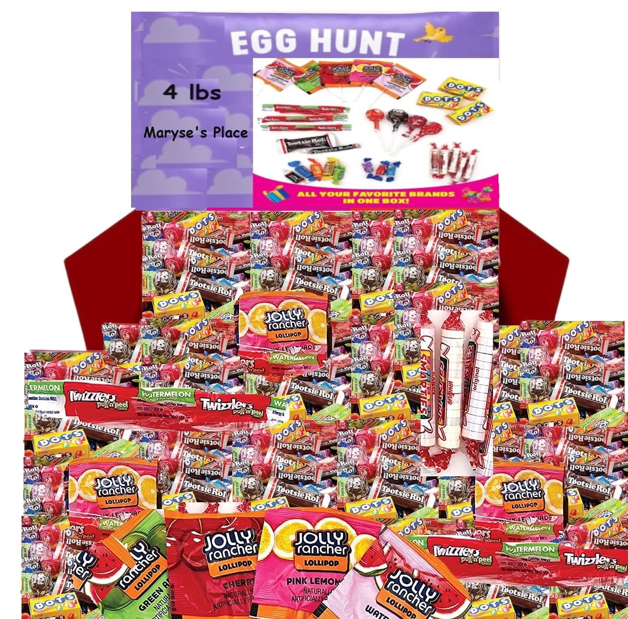 Amazon.com: Assorted Bulk Candy - 4 Pounds Mixed Candy- TWIZZLERS ...
