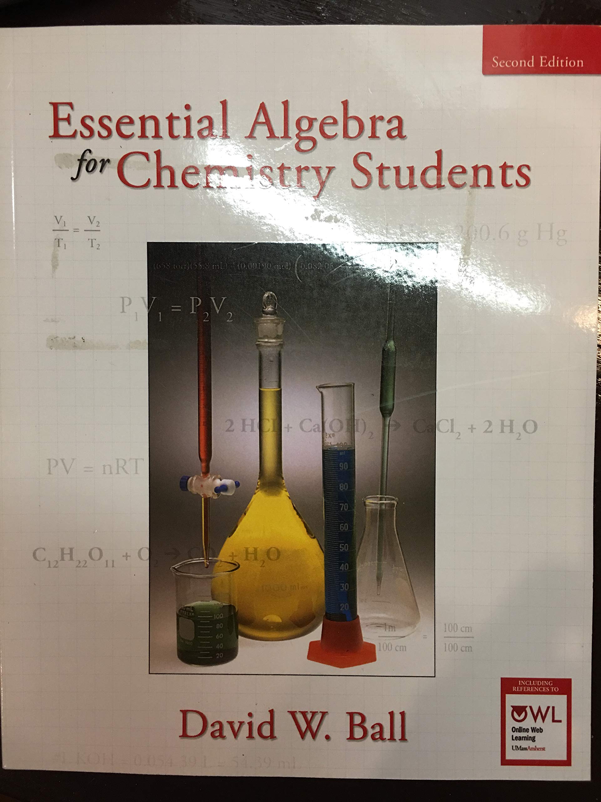 Essential Algebra for Chemistry Students, 2nd Edition: Ball, David W ...