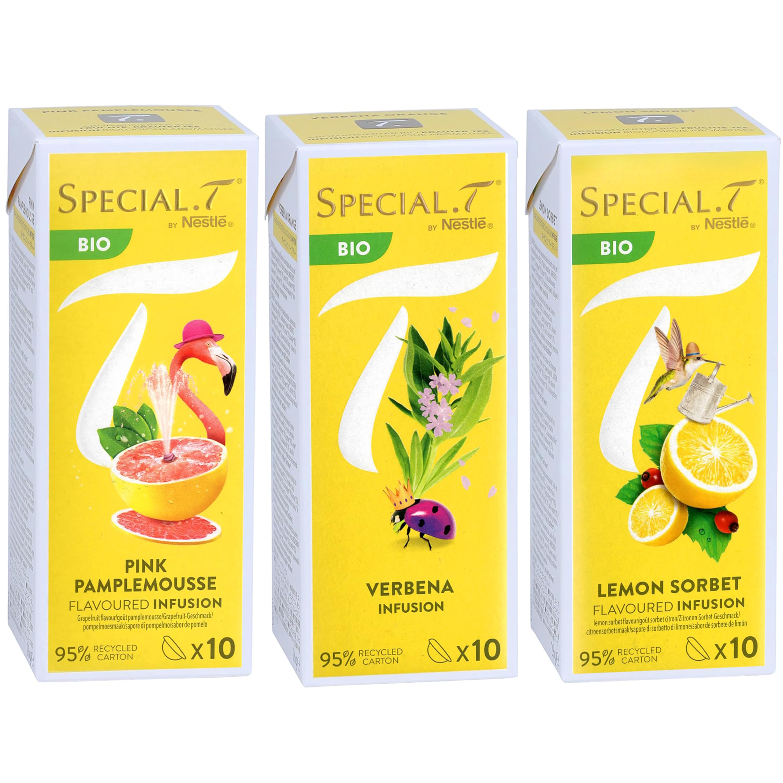 Spécial T 30 capsules - Mélange d'agrumes Bio - Pamplemousse rose ...