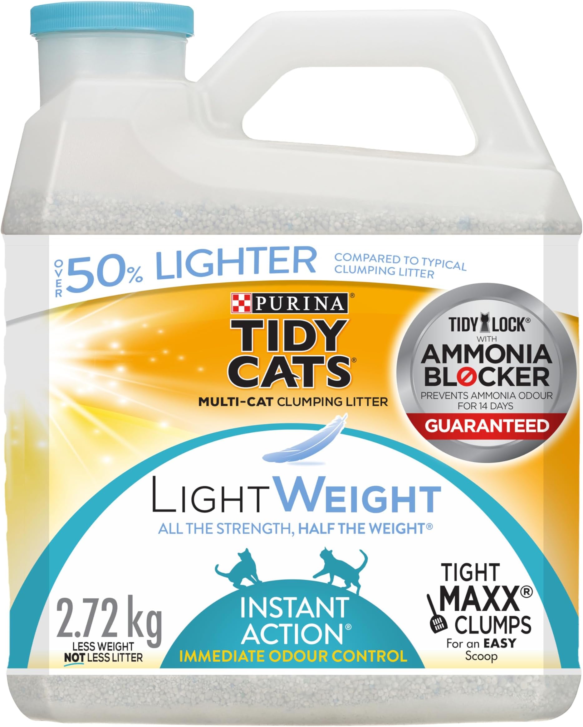 Tidy Cats Instant Action Cat Litter, LightWeight Multi-Cat - 2.72 kg ...