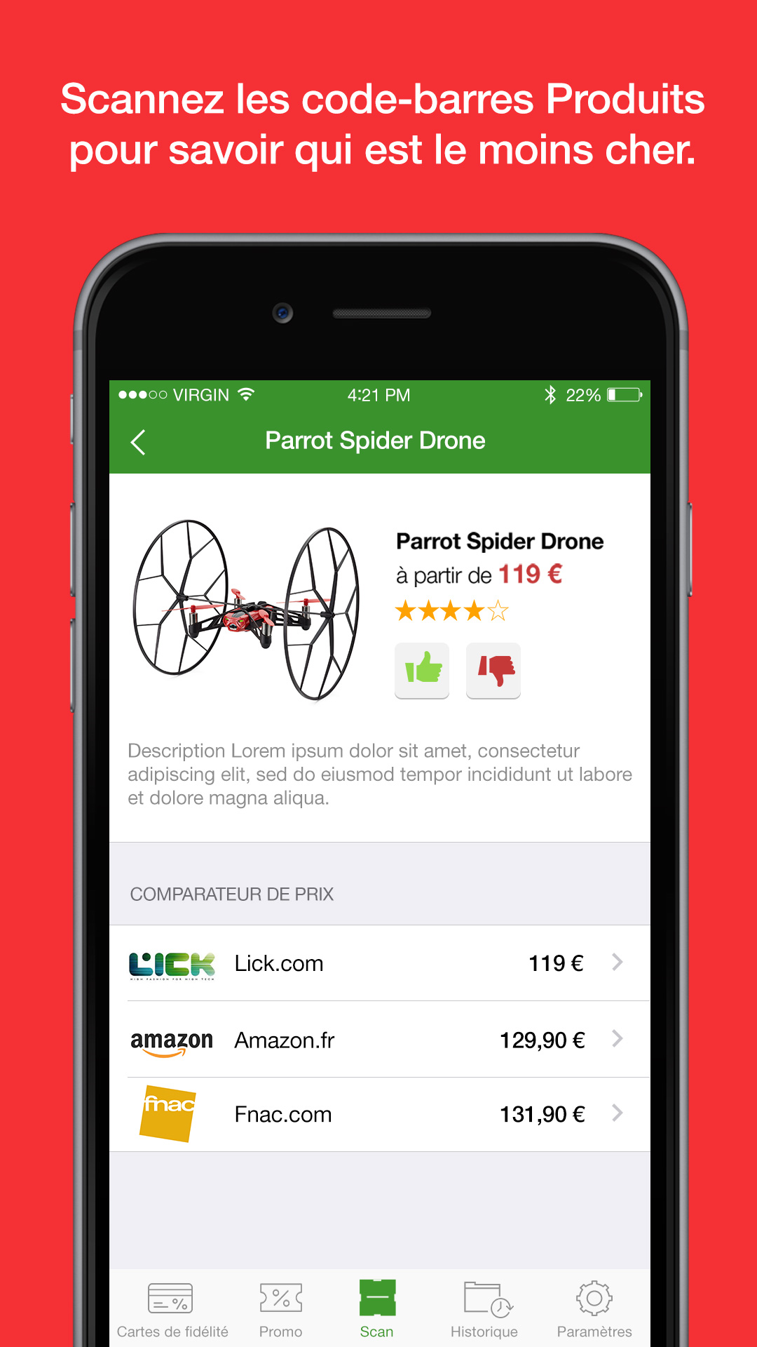 Flashcode - Scan QR & Fidélité - Application sur Amazon Appstore