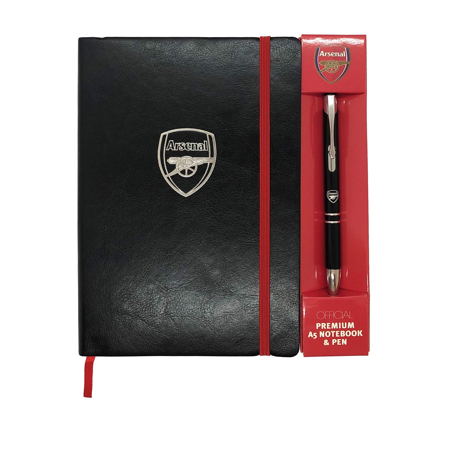 Arsenal FC Notebook & Pen A5 Executive Premium OFFICIAL Football Gift ...