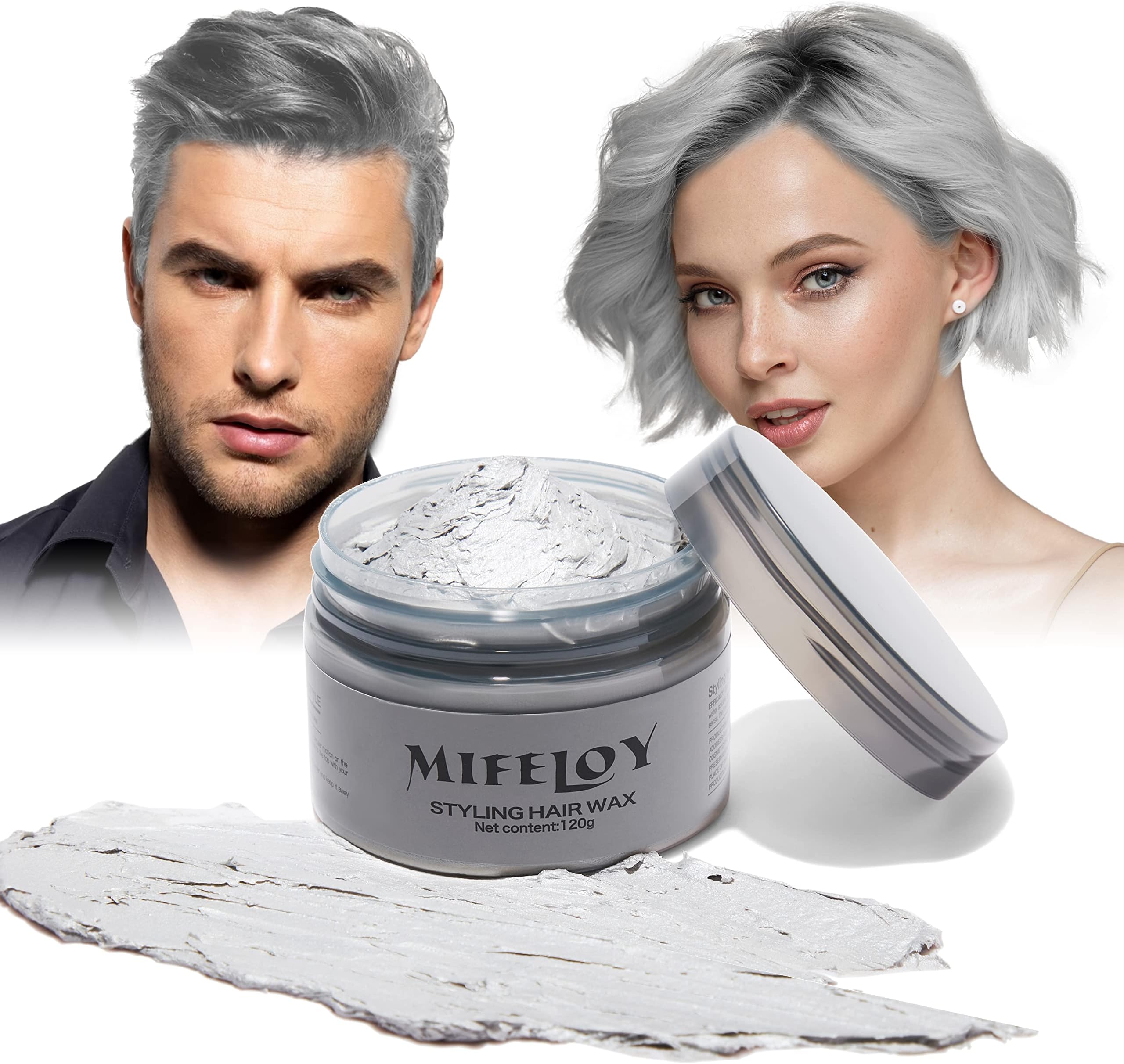 Amazon.com : High Beams Intense Temporary Spray-On Hair Color - Silver ...