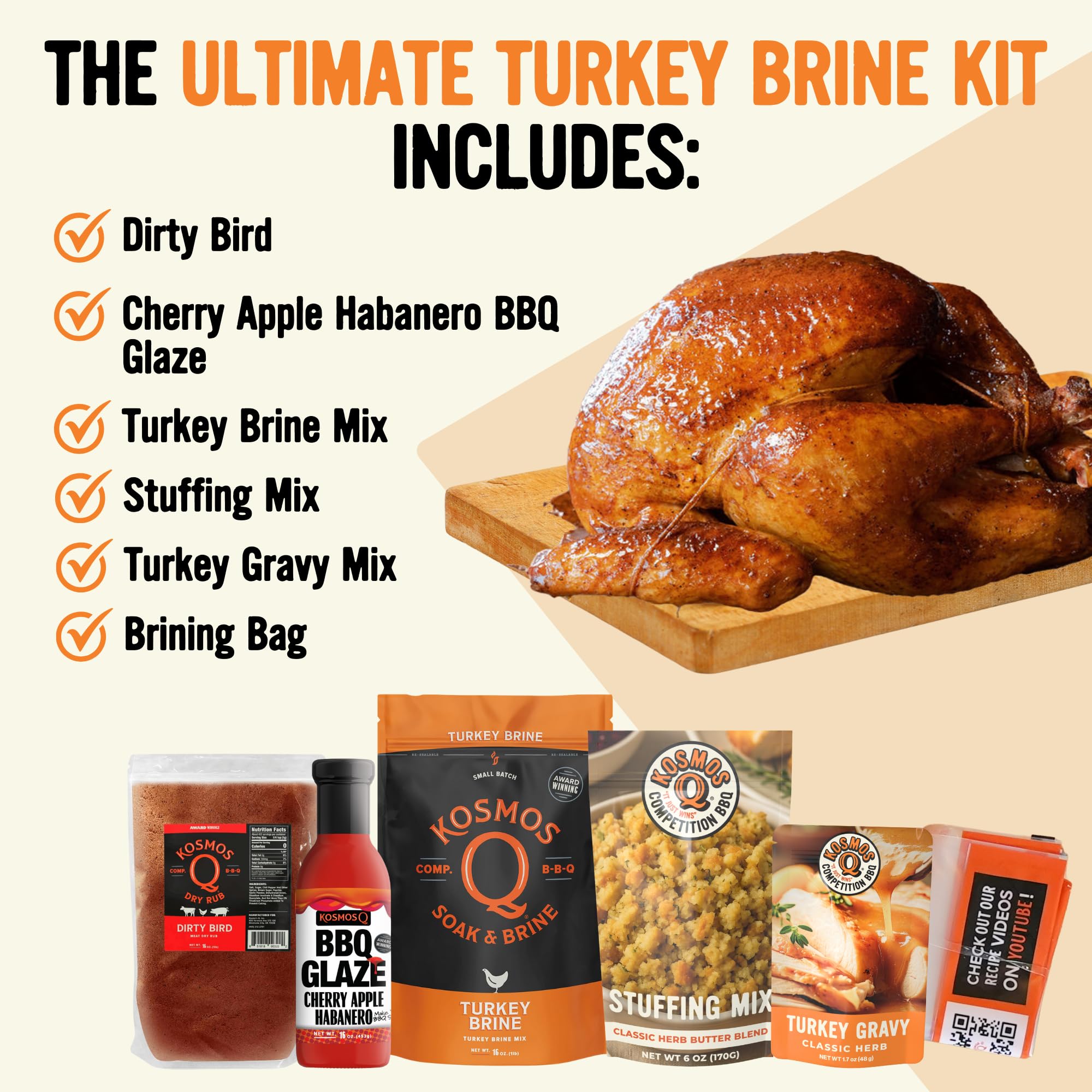 Snapklik.com : Kosmos Q Ultimate Turkey Brine Kit