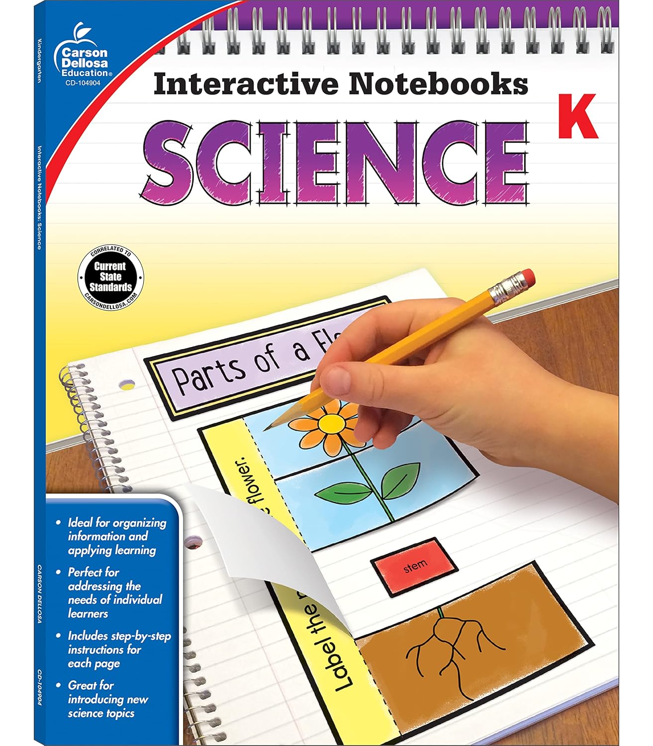 Amazon.com: Carson Dellosa | Science Interactive Notebook ...