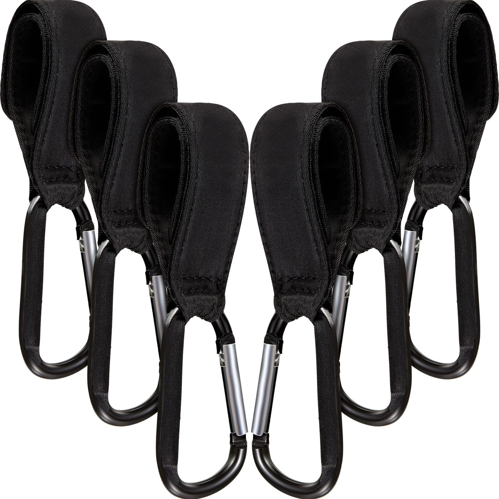 Amazon.com: 4Pcs Stroller Hooks for Hanging, Heavy Duty PU Leather ...