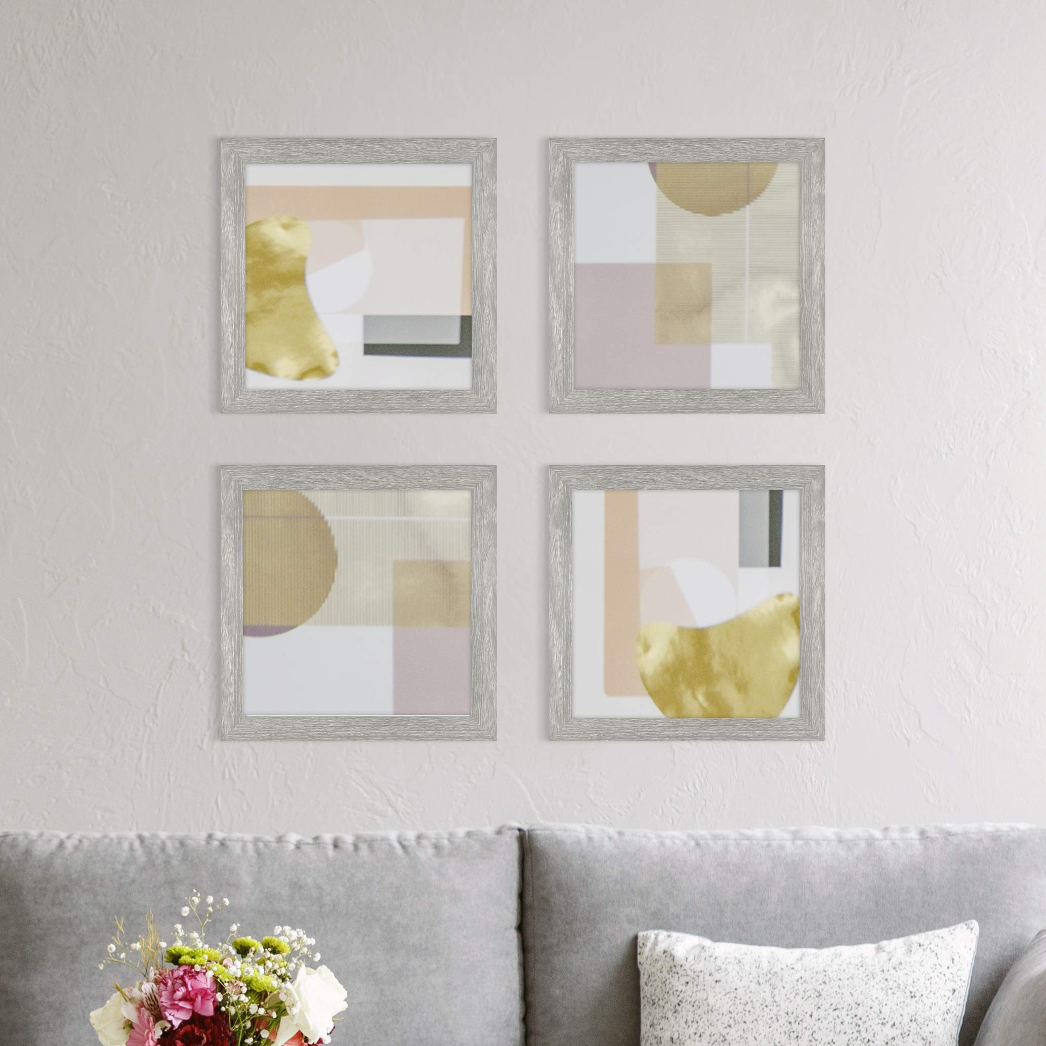 Snapklik.com : MCS Studio Gallery 10x10 Picture Frame Gray Woodgrain ...