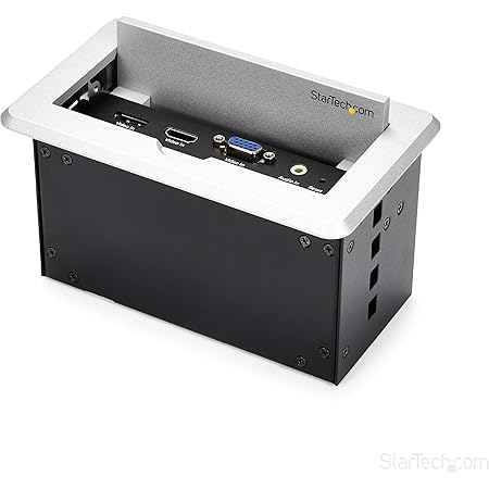 Amazon.com: StarTech.com Conference Table Connectivity Pop up Box with ...