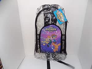 Digital Monster Digimon Clear Plastic Backpack : Amazon.com.au ...
