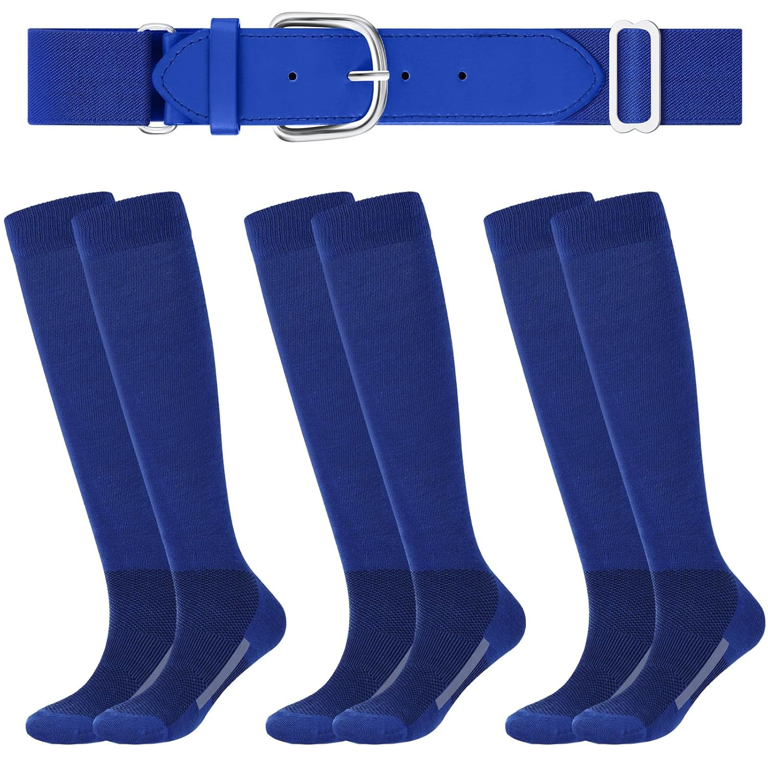 Buy Haysandy Baseball or Softball Sock and Belt Combo Set 3 Softball ...