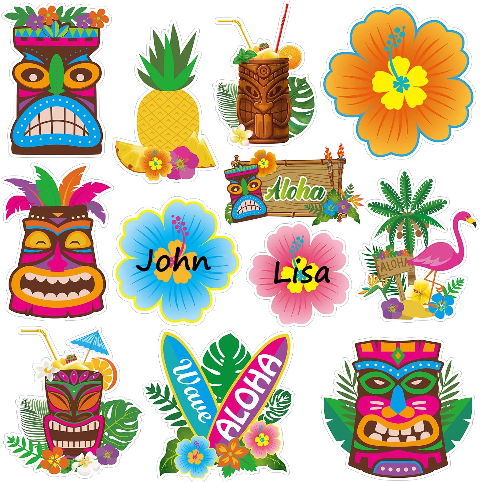 Amazon.com: Beistle 24-Pack Tiki Cutouts, 22-Inch : Everything Else