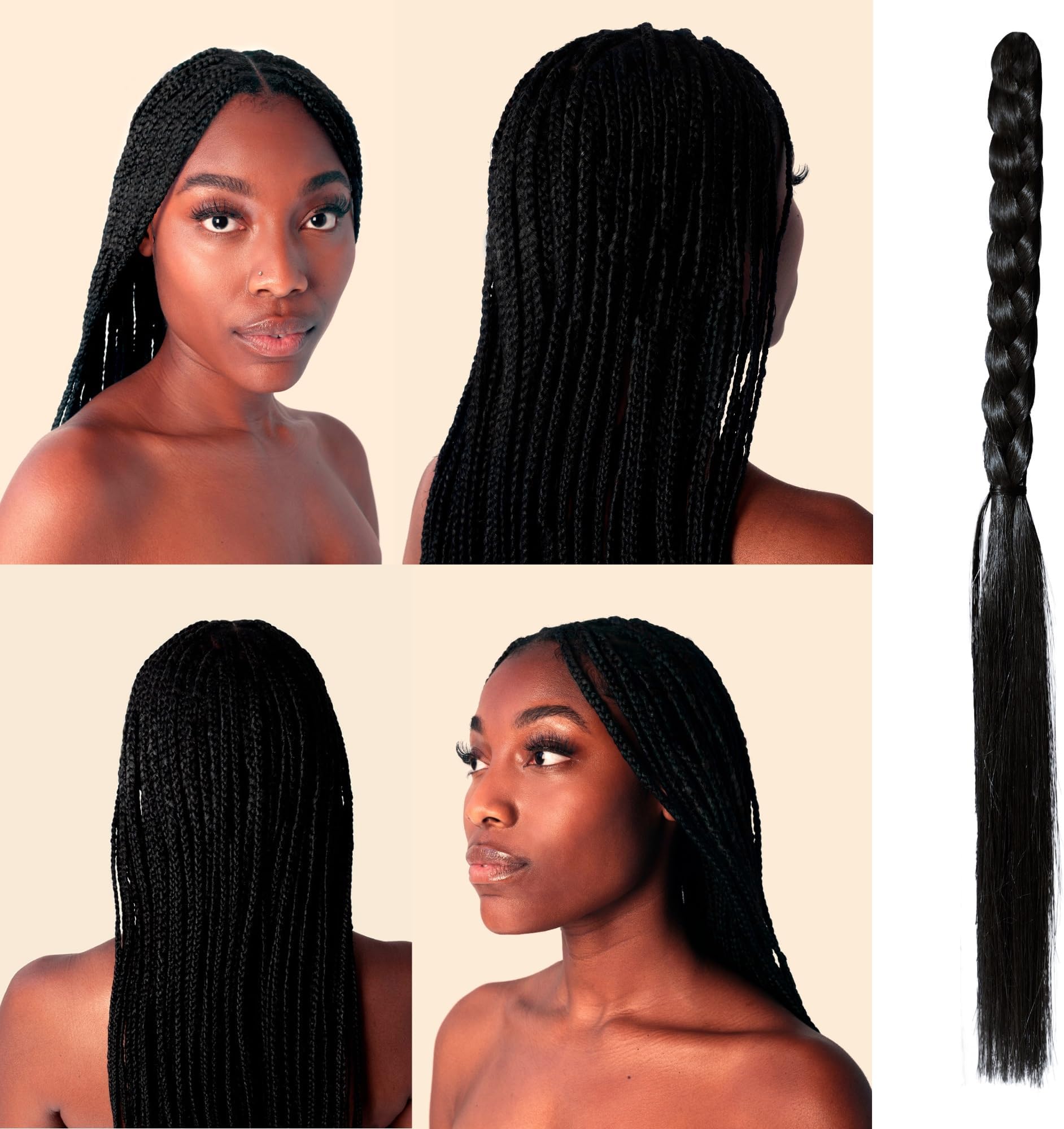 Amazon.com : Rebundle plant-based braiding hair - Non-toxic, Eco ...