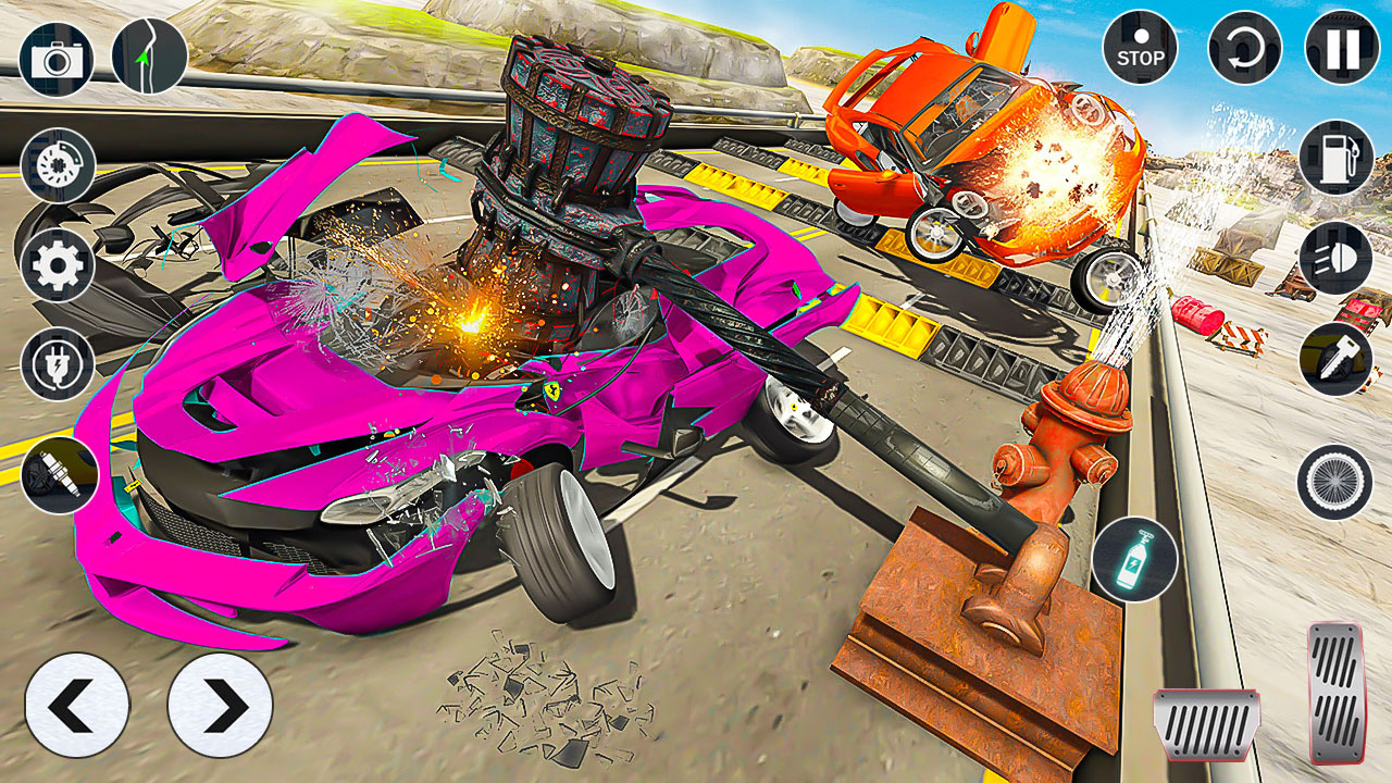 Real Car Crash Game 3D:Mega Accident Simulator 2024:Amazon.co.uk ...