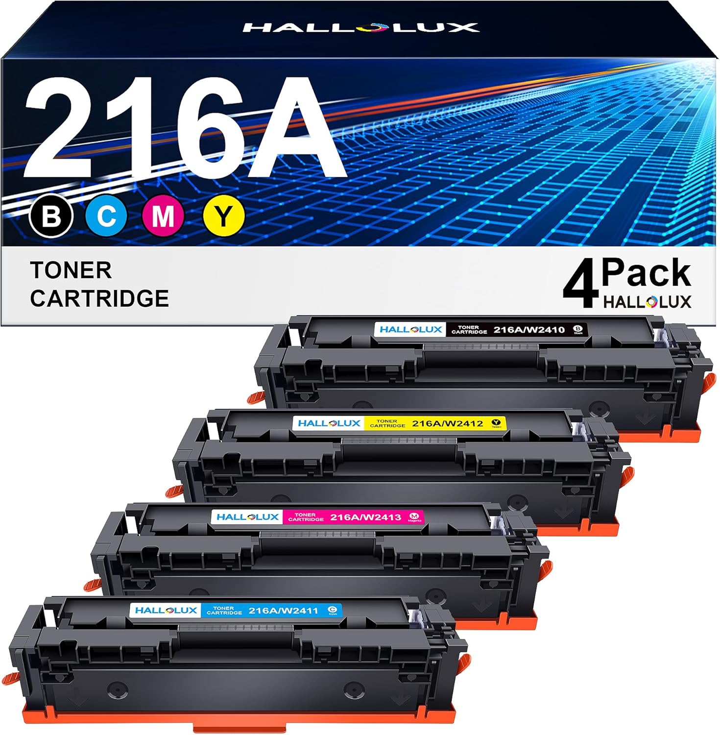 HALLOLUX 216A Cartucce Toner Compatibili per HP 216A per Color LaserJet ...