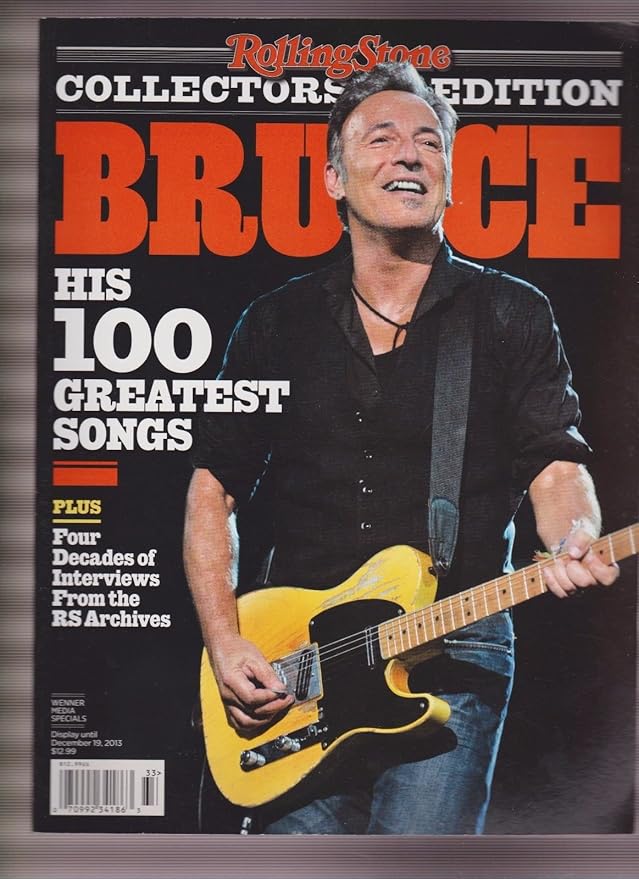 Amazon.com: BRUCE SPRINGSTEEN ROLLING STONE MAGAZINE SPECIAL COLLECTOR ...
